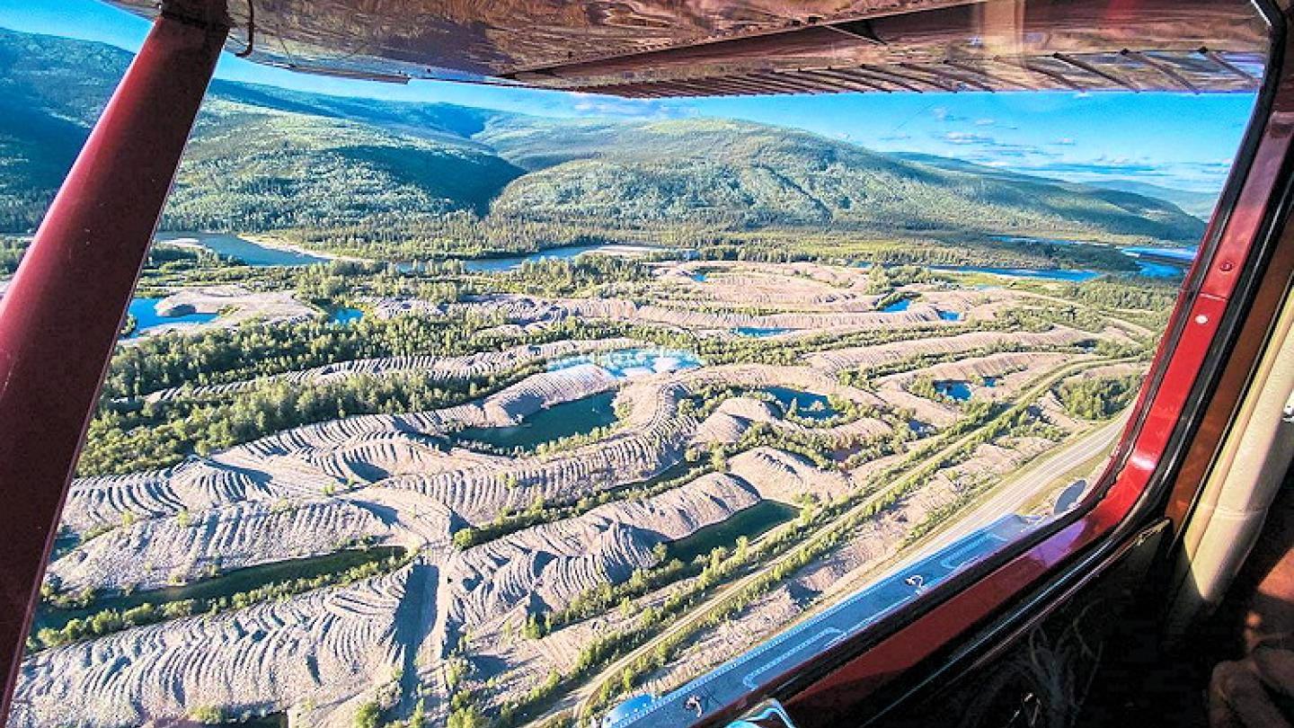 Klondike Goldfields Scenic Flight | Travel Yukon - Yukon, Canada ...