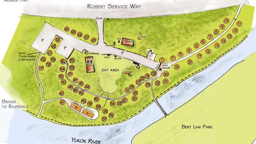 Robert Service Campground | Travel Yukon - Yukon, Canada | Official ...