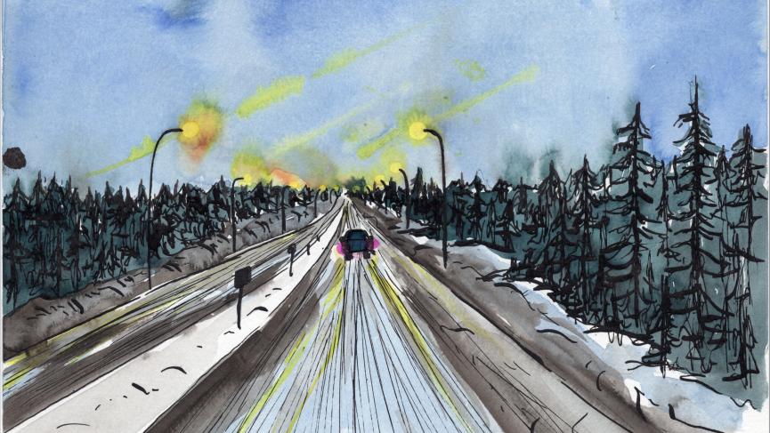 Esther Bordet Painting Studio | Travel Yukon - Yukon, Canada | Official ...